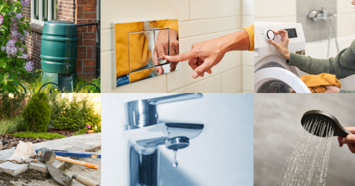 10 tips om water te besparen in en rondom je huis | Brabant Water
