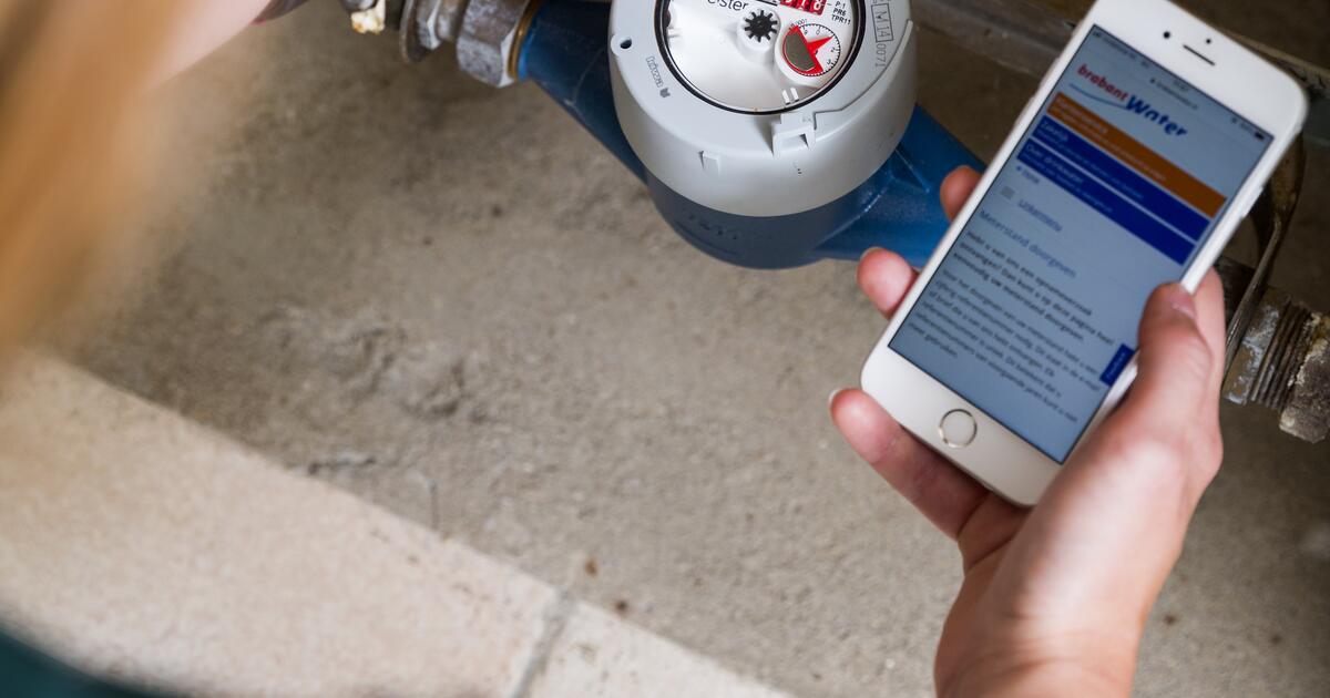 Geef met een foto uw meterstand door! | Brabant Water | bewust. natuurlijk.